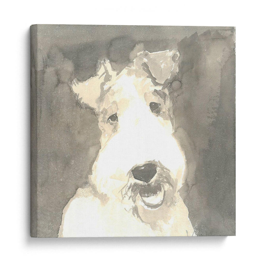 Sepia Modern Dog Vi - Nick Dautlich Cuadro Decorativo, Canvas Lab