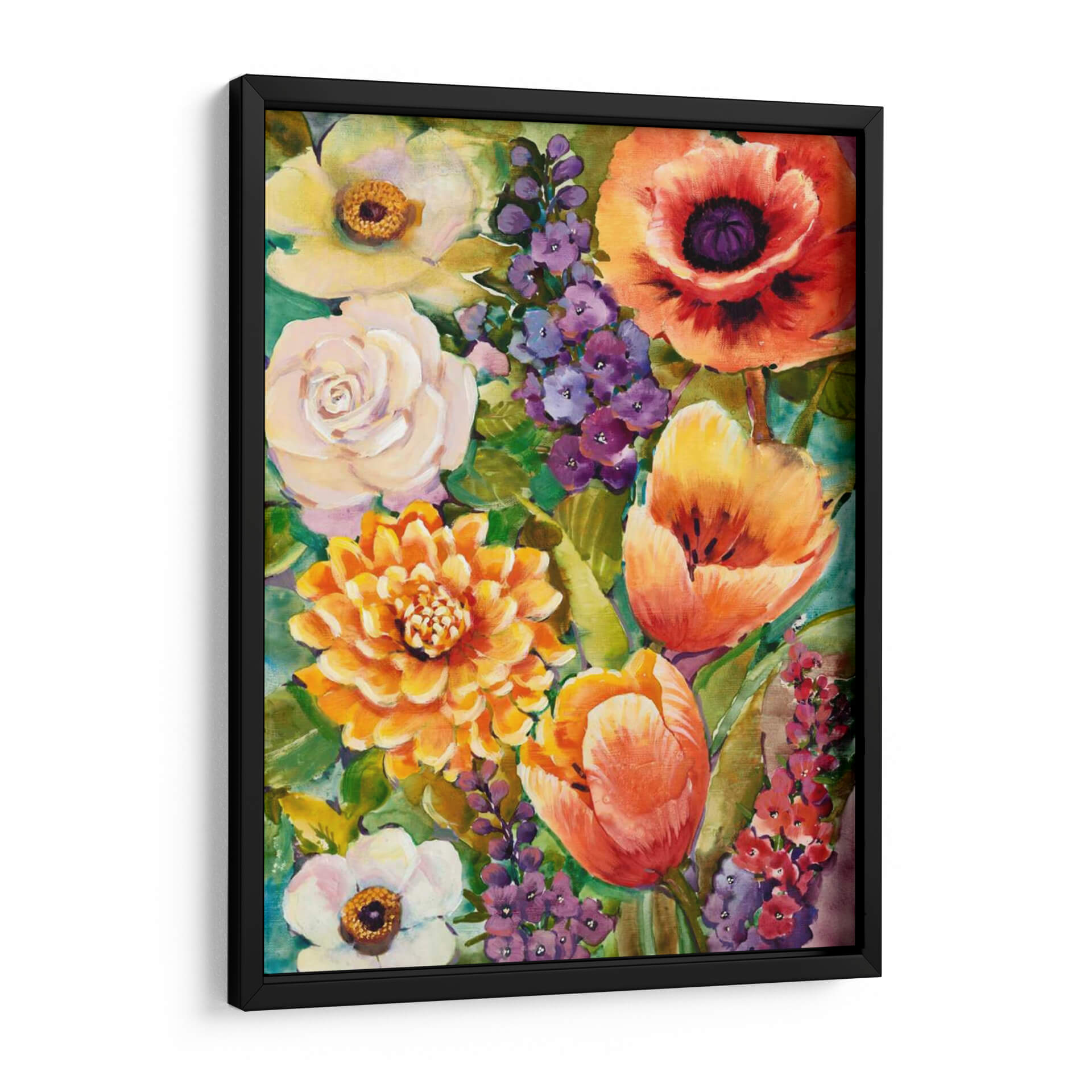Flor Bouquet Ii - Tim OToole Cuadro Decorativo, Canvas Lab