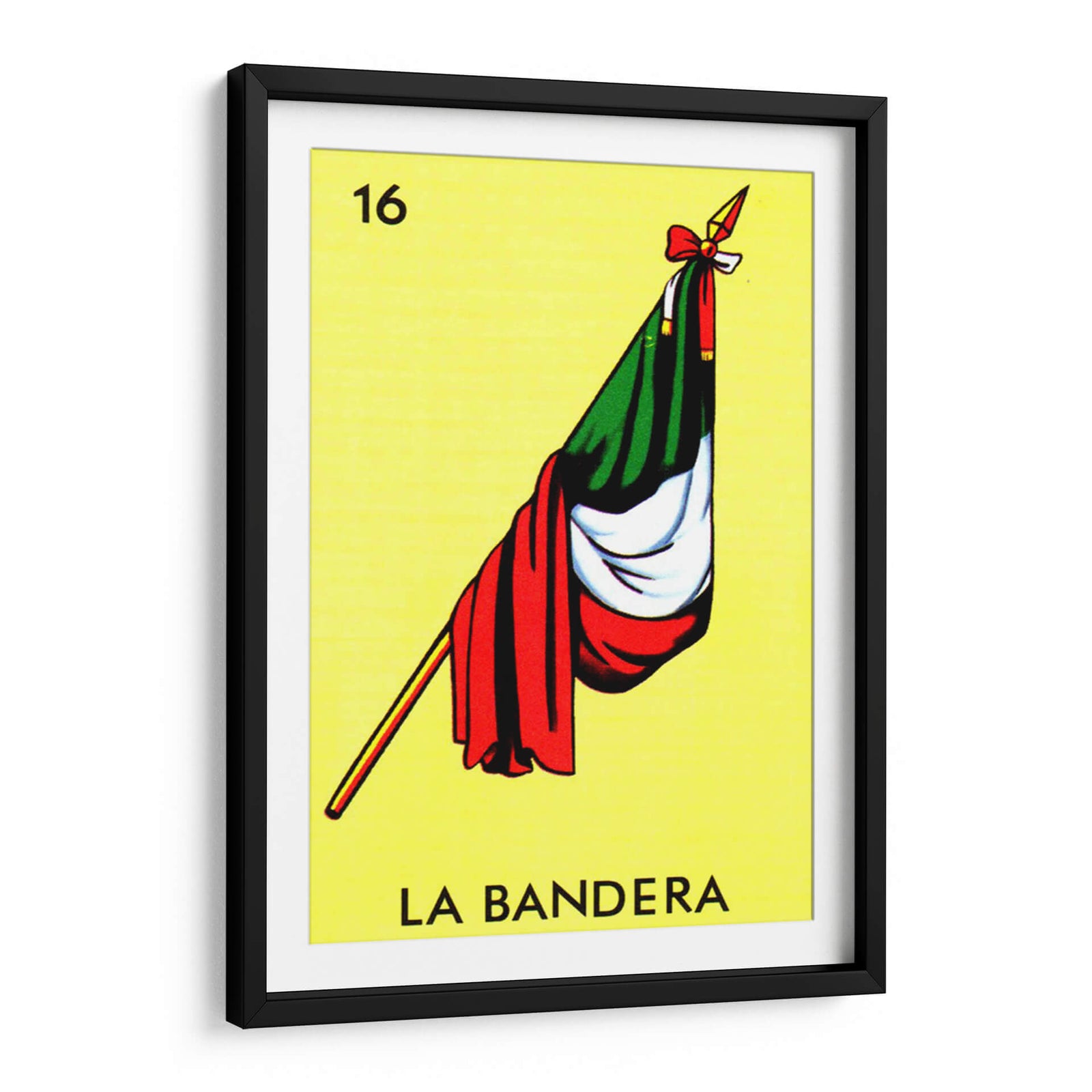 16 - La Bandera Cuadro Decorativo, Canvas Lab