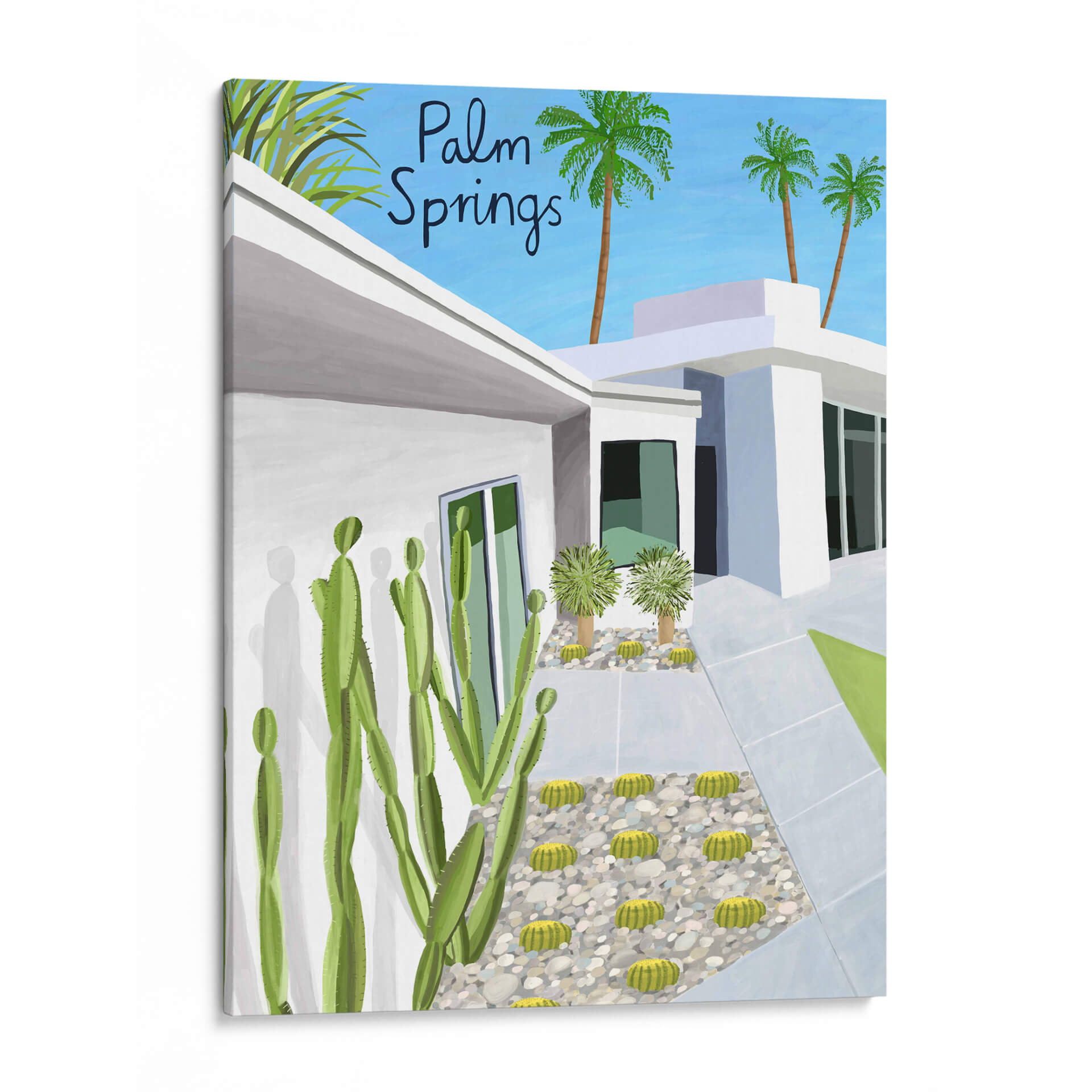 Arquitectura Moderna de Palm Springs por la Artista Carla Daly - Carla ...