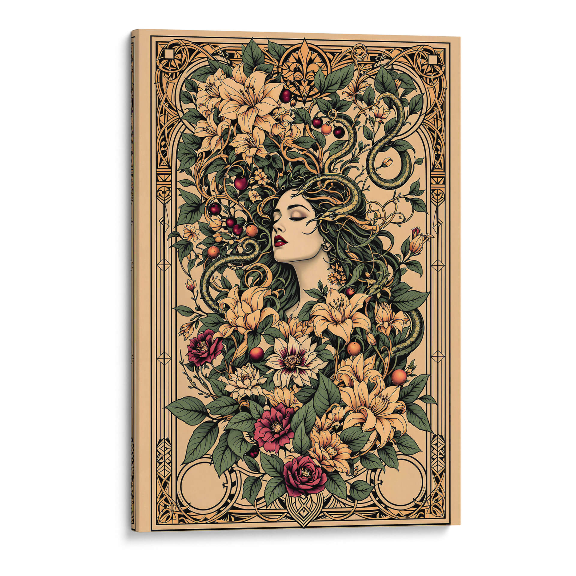 Tattoo Art 004 - DEA Digital Esoteric Art Cuadro Decorativo, Canvas Lab