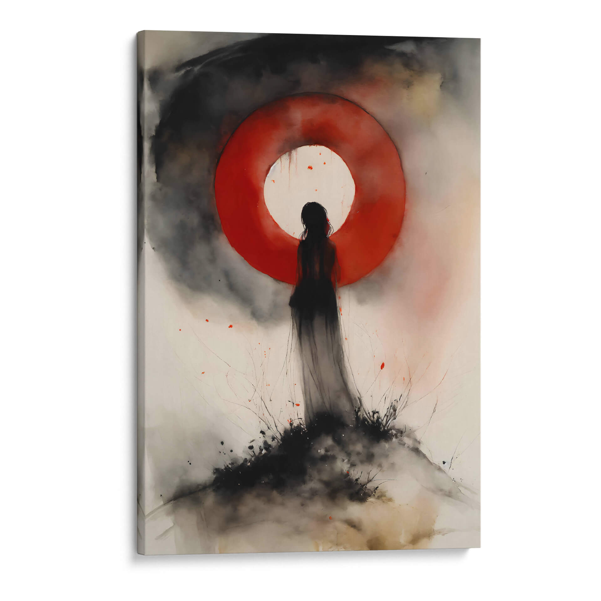 Tinta Roja y Negra 00 - DEA Digital Esoteric Art Cuadro Decorativo ...
