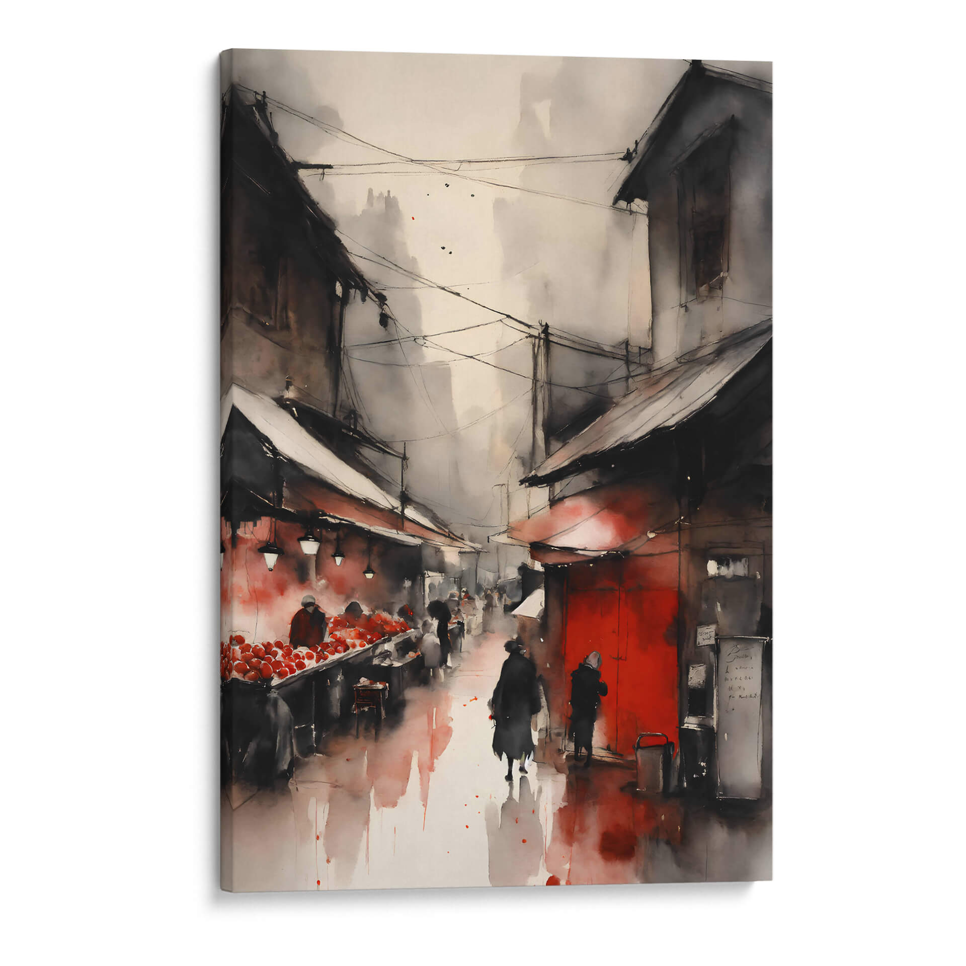 Tinta Roja y Negra 007 - DEA Digital Esoteric Art Cuadro Decorativo ...