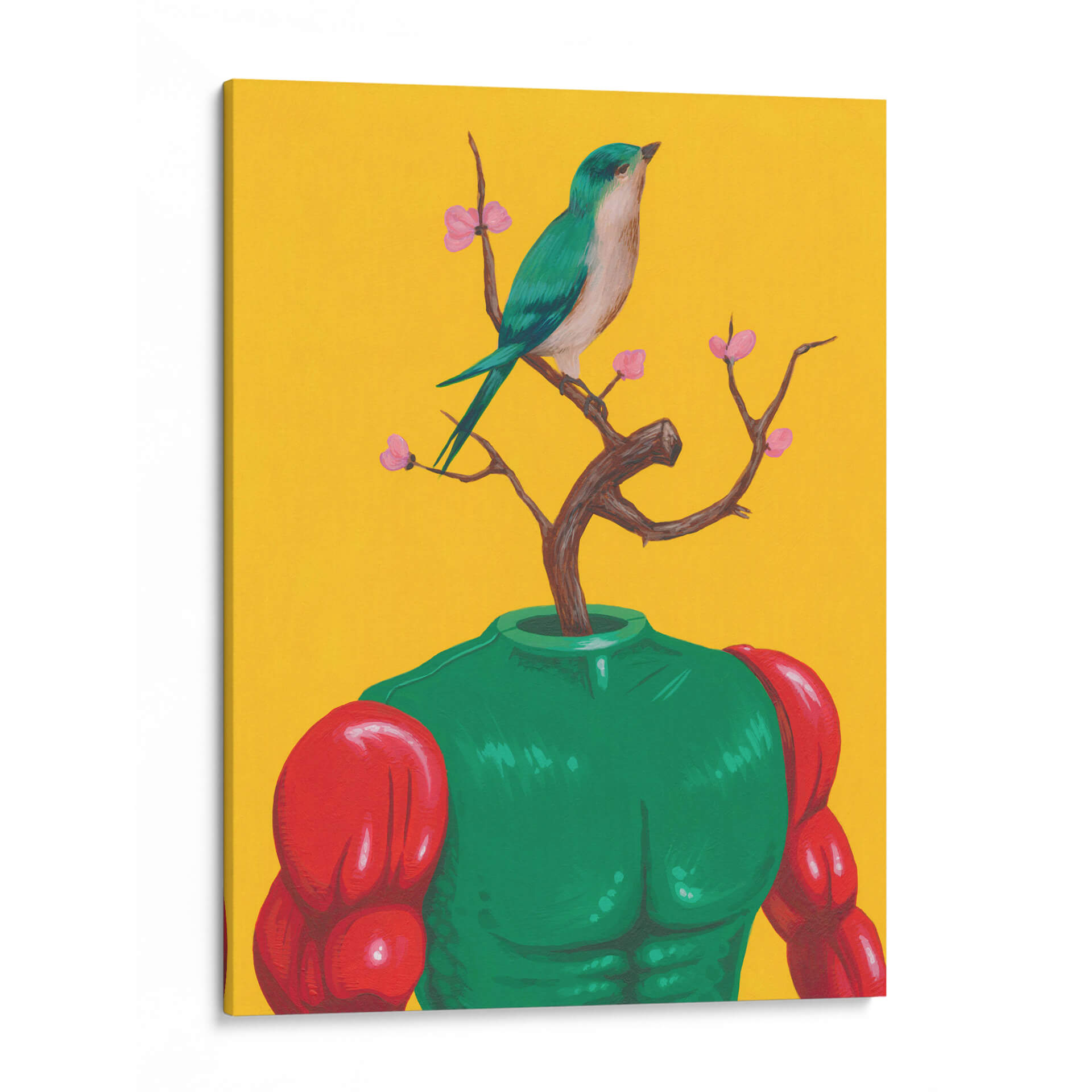 Tweety Mc Tweet Face - Famous When Dead Cuadro Decorativo, Canvas Lab