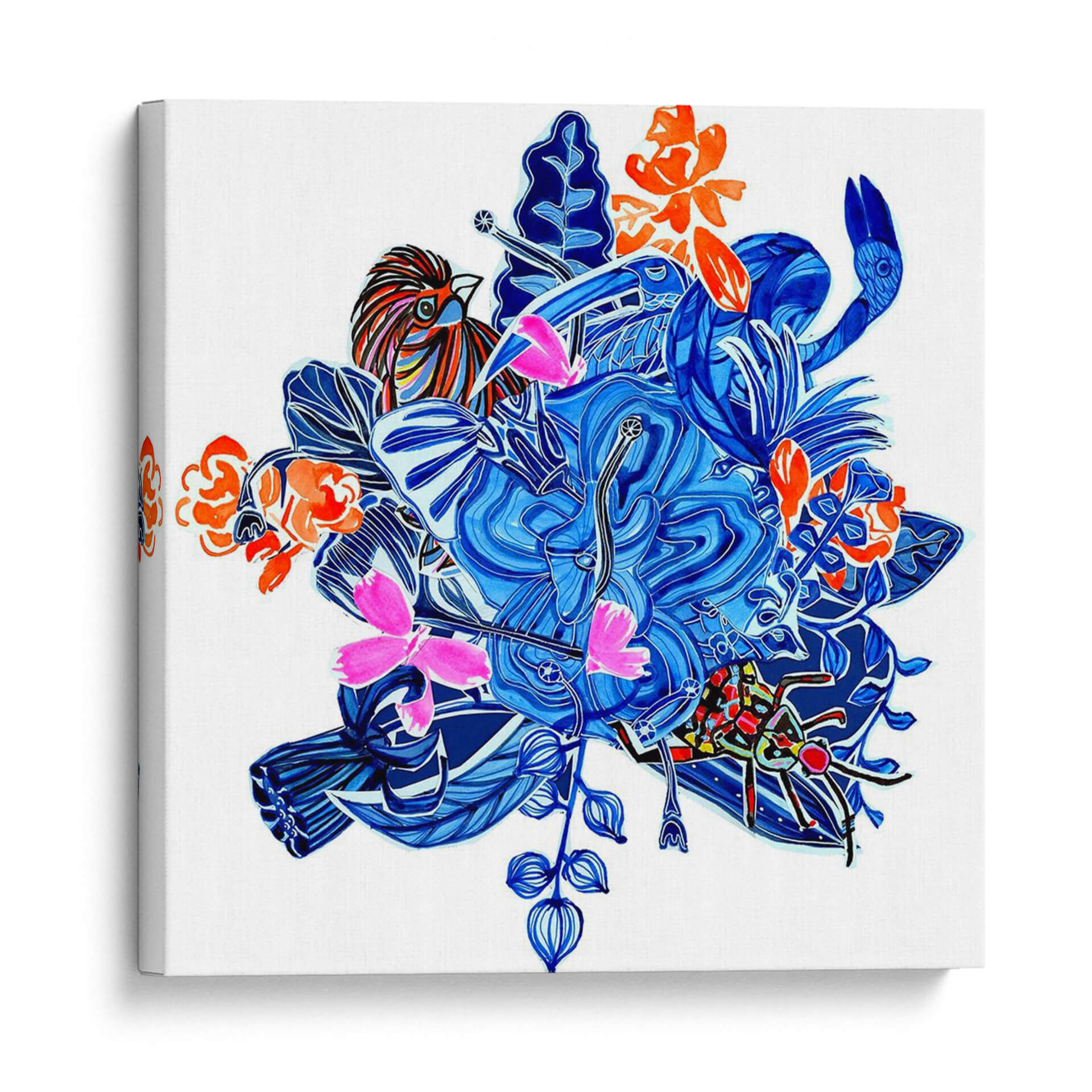 Menagerie Ii - Stephen Switzer Cuadro Decorativo, Canvas Lab