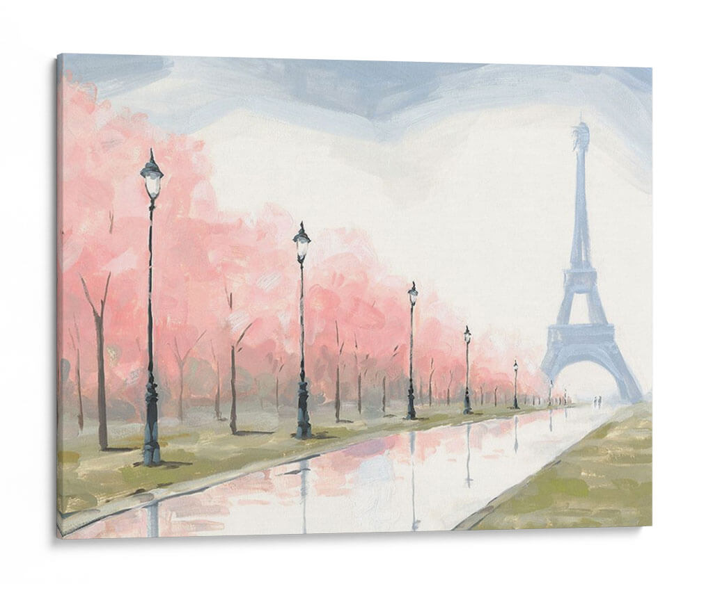 Paris Au Printemps I - W. Rutledge Cuadro Decorativo, Canvas Lab