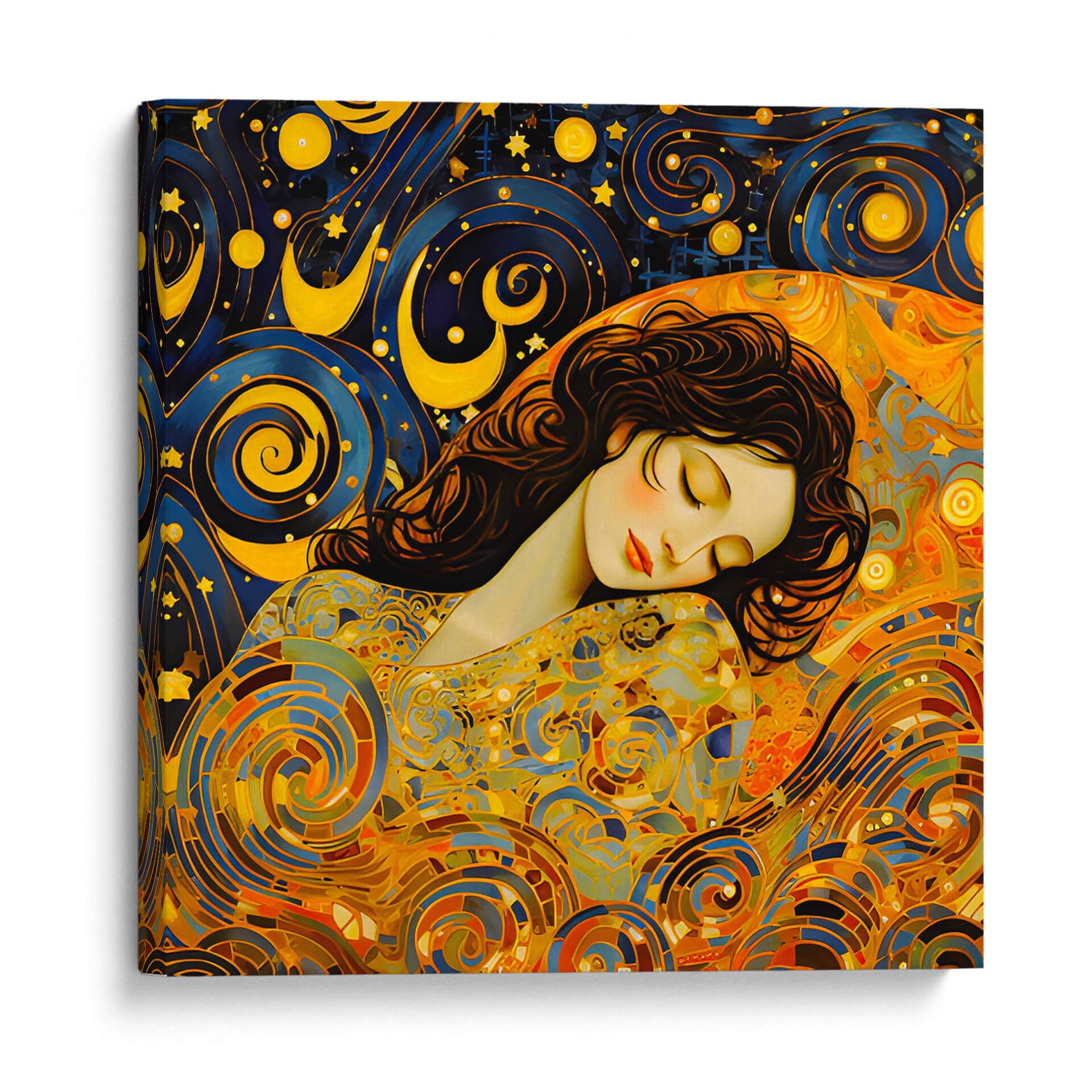 Noche estrellada sobre mujer- Vincent Van Gogh - Coloratura Cuadro ...
