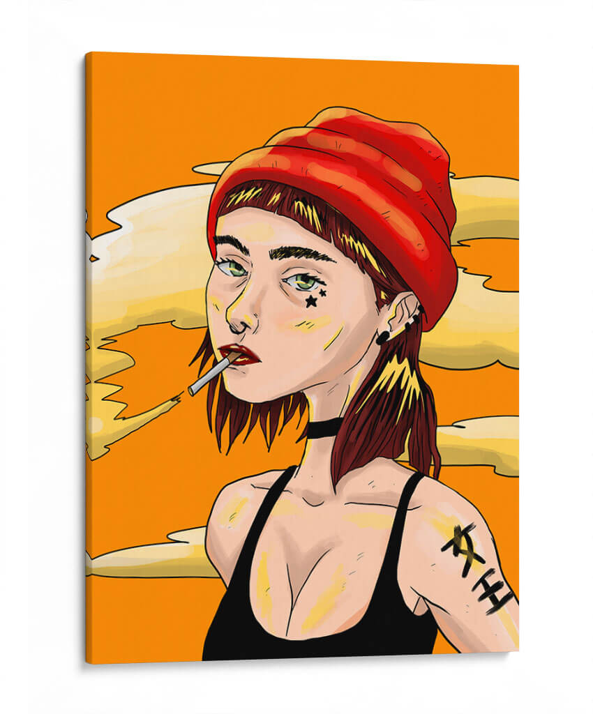 Rosie - Ash Cuadro Decorativo, Canvas Lab
