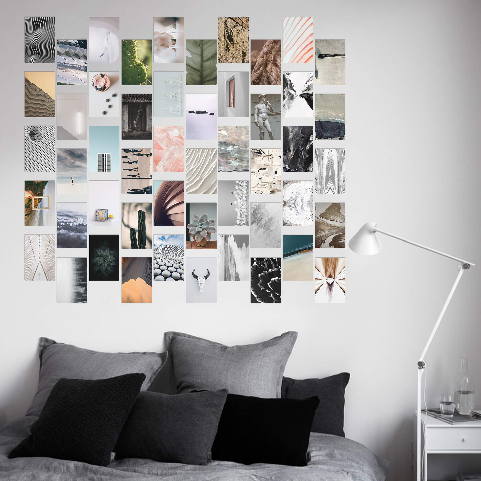 Kit de Collage Neutral Cuadro Decorativo, Canvas Lab